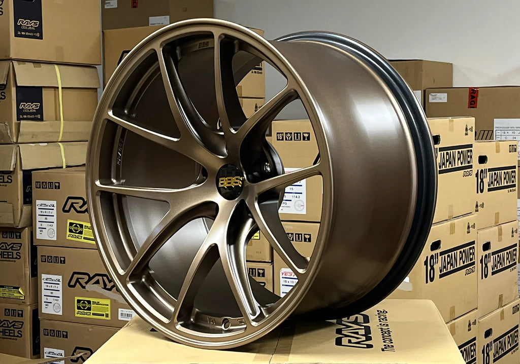 BBS RI-A - 18x10 +25 / 18x11 +37 / 5x120 - Matte Bronze (F8x M2/M3/M4 – System Motorsports