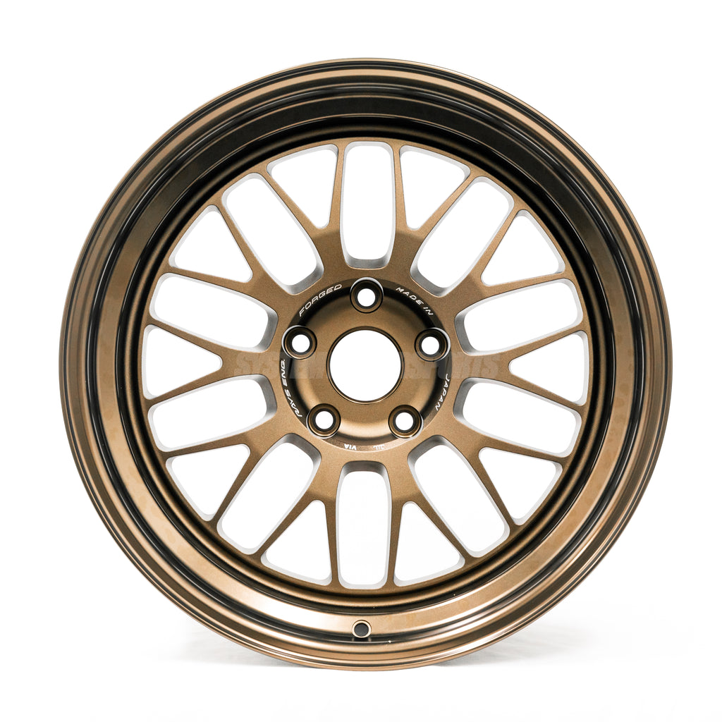 Volk Racing 21A - 18x9.5 / 18x10.5 / 5x112 - Bronze Almite (A9x MKV Su ...