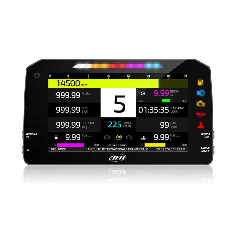 AiM Sports - MXP 1.3 Dash Logger – System Motorsports
