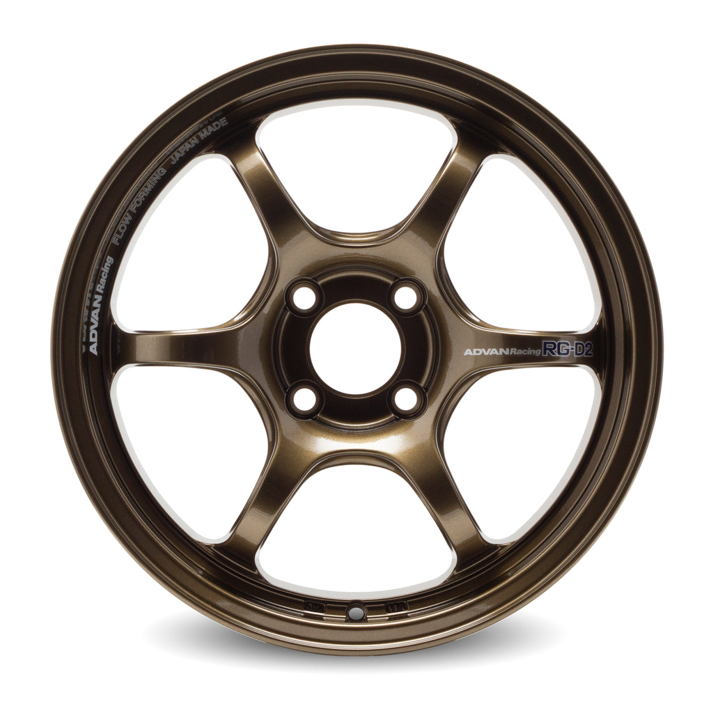 Advan RG-D2 - 15x8 +35 4x100 - Racing Umber Bronze *Set of 4* – System ...