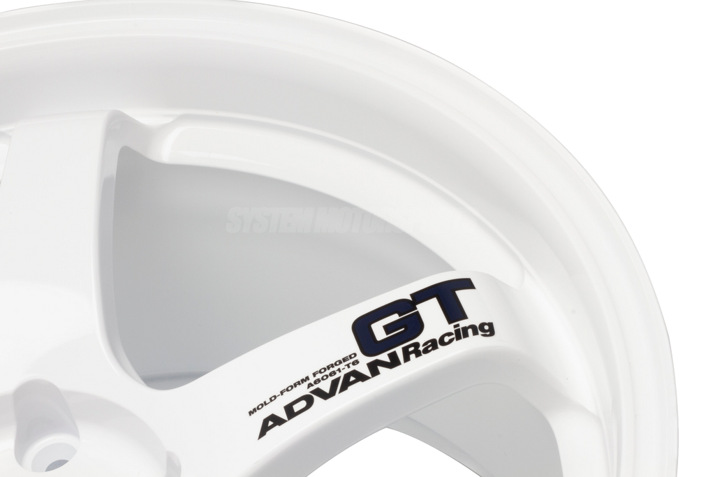 Advan GT - 18x9.5 / +45 / 5x114.3 - Racing White *Set of 4* – System ...