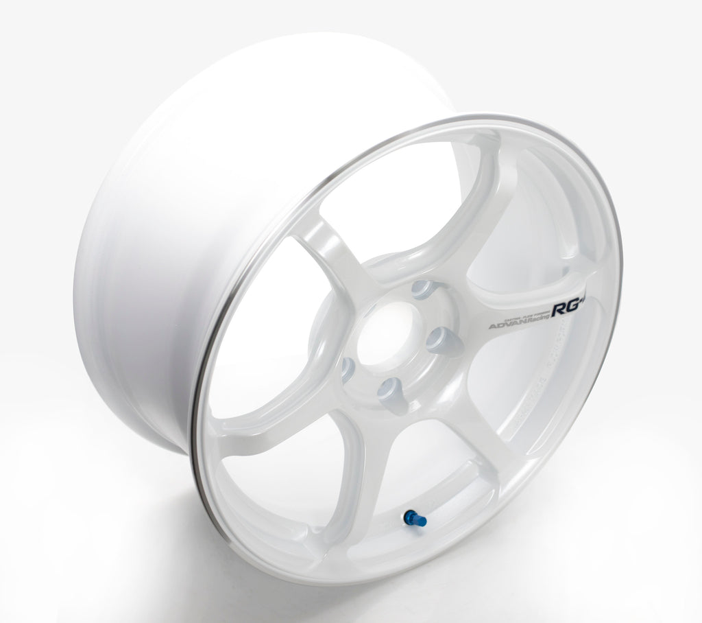 Advan RG-4 - 17x9 +35 / 17x10 +35 / 5x114.3 - Racing White Metallic ...