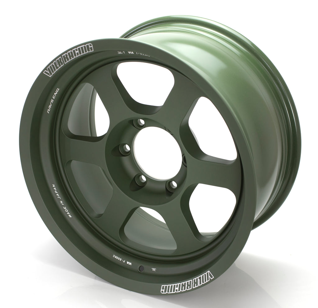 Volk Racing TE37XT M-Spec - 17x8.5 / -10 / 6x139.7 - Matte Dark Green ...