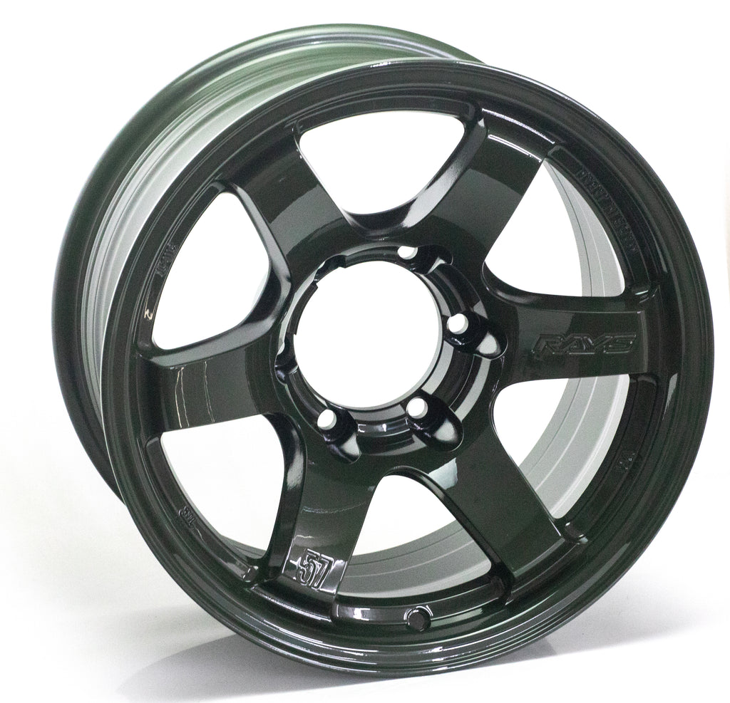 Gram Lights 57DR-X - 17x8.5 / -10 / 6x139.7 - Jungle Green (Tacoma/4Ru – System Motorsports
