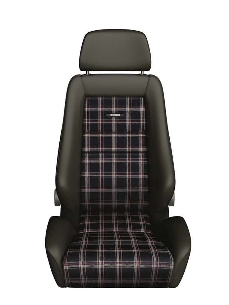 Recaro Classic LX - Black Leather / Classic Checkered Fabric – System ...