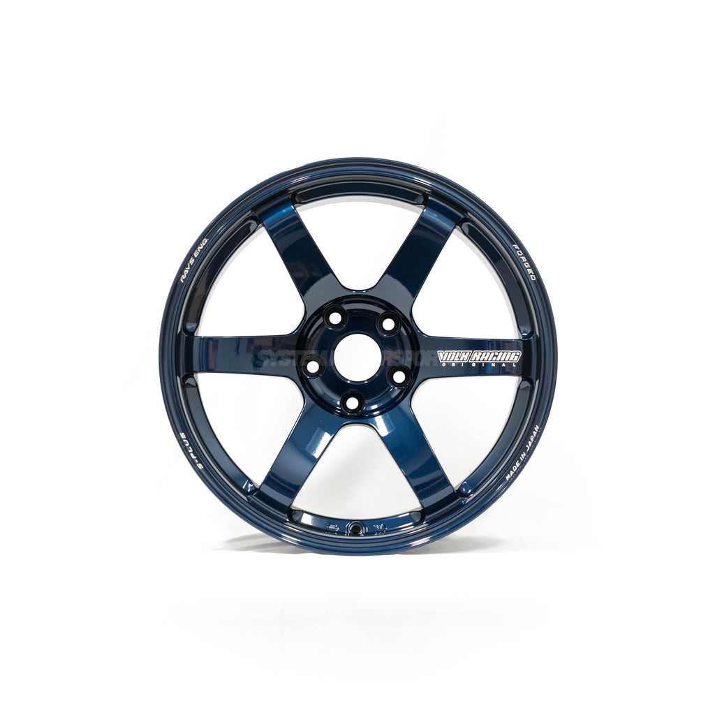 Volk Racing TE37 Saga S-Plus - 17x9 / +35 / 5x120 - Mag Blue (BMW E36 ...