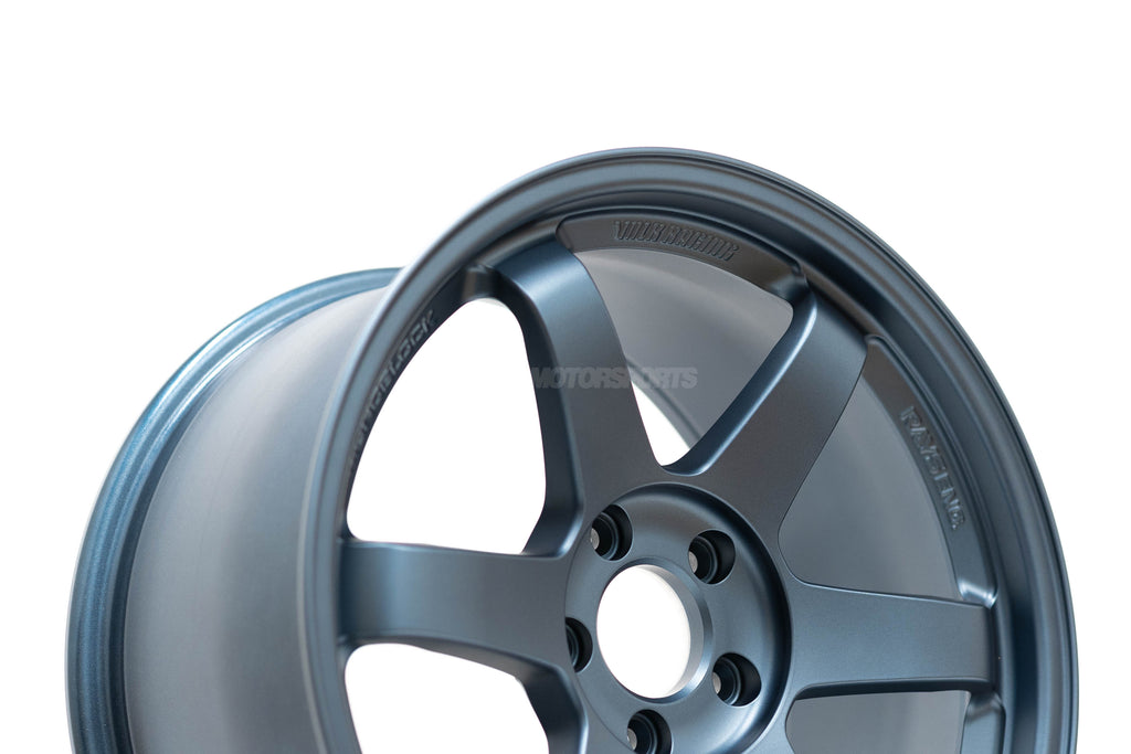 Volk Racing TE37SL - 18x10.5 / +15 / 5x114.3 - Matte Blue Gunmetal *Se ...