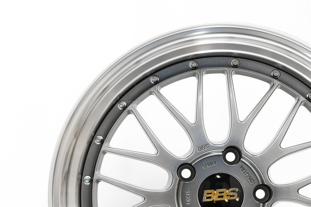 BBS LM - 18x8 / 18x10.5 / 5x108 - Diamond Black w/ Diamond Cut Rim (Fe ...