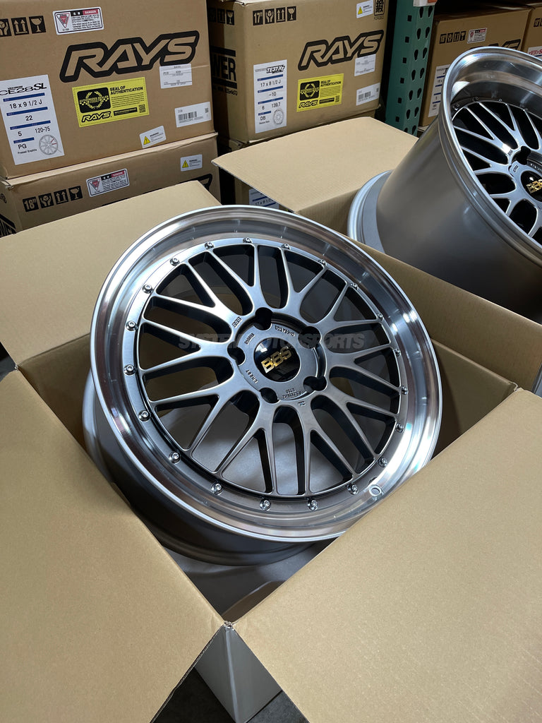 BBS LM - 17x8 / +40 / 5x120 - Diamond Black w/ Diamond Cut Rim (E36 M3 – System Motorsports