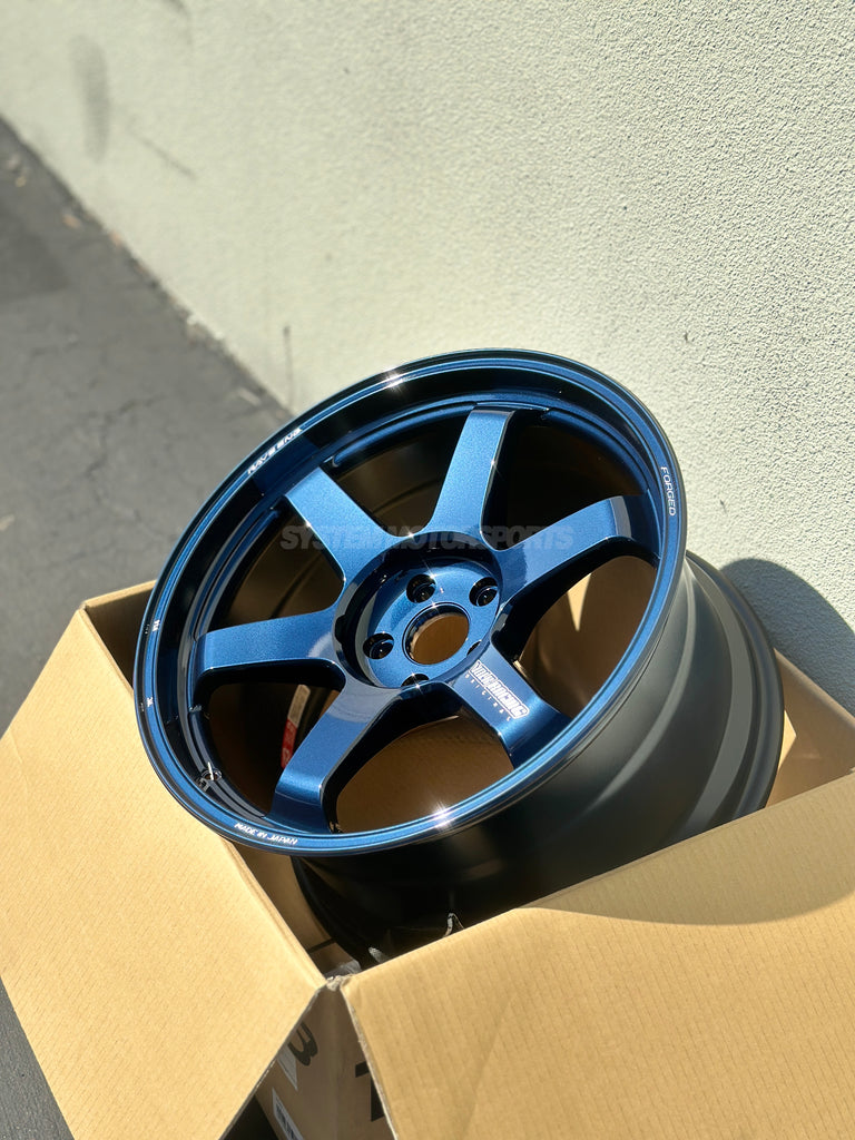 Volk Racing TE37 Ultra M-Spec - 19x9.5 / +28 / 5x114.3 - Mag Blue (Tes ...