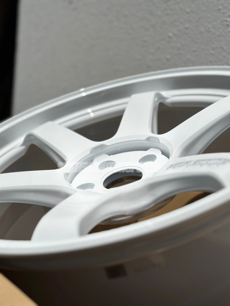 Rays Volk Racing TE37 Ultra M-Spec - 19x10 / +30 / 5x114.3 - Dash Whit ...