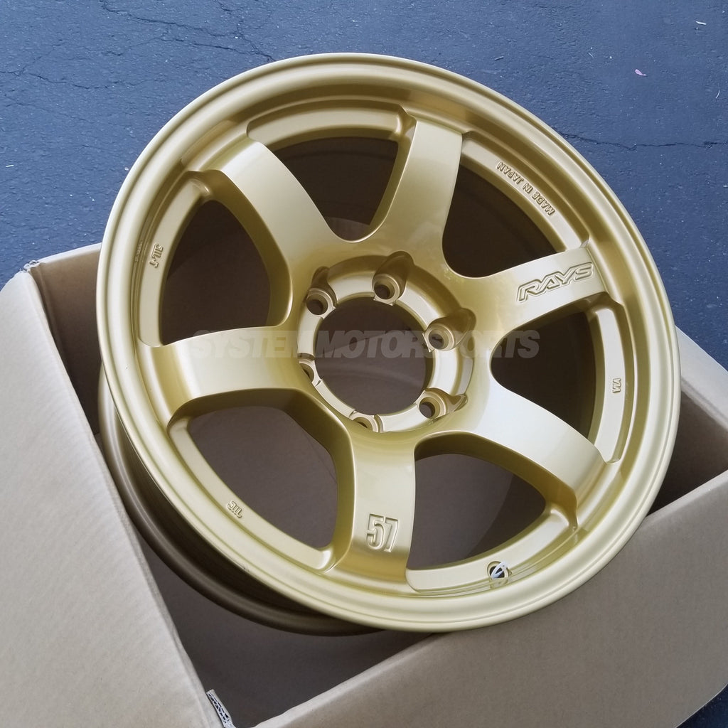 Gram Lights 57DR-X - 17x8.5 / -10 / 6x139.7 - Gold (Tacoma/4Runner Fit ...
