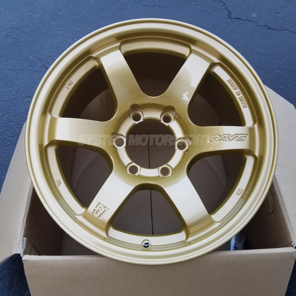 Gram Lights 57DR-X - 17x8.5 / -10 / 6x139.7 - Gold (Tacoma/4Runner Fit ...