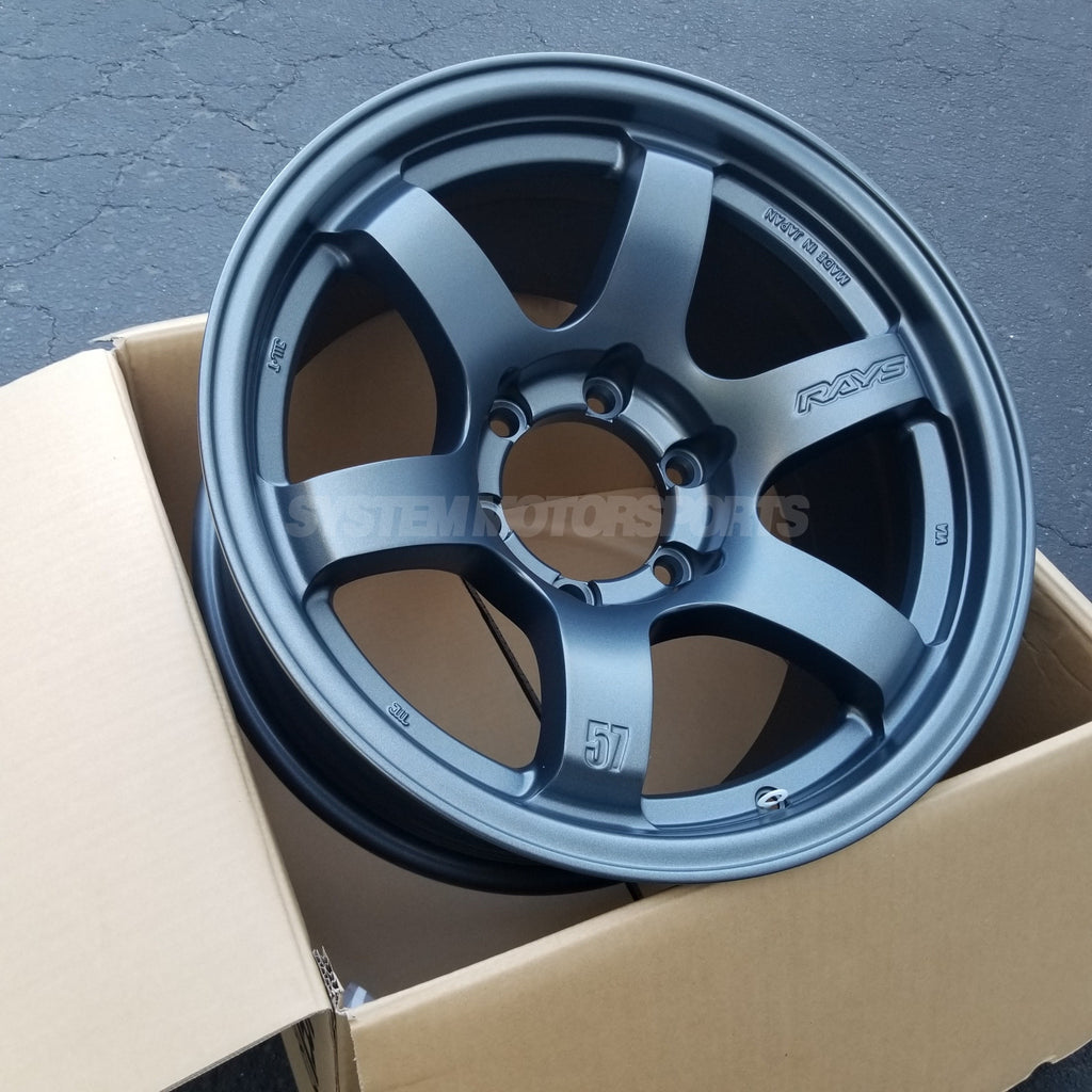 Gram Lights 57DR-X - 17x8.5 / -10 / 6x139.7 - Gun Blue II (Tacoma/4Run ...