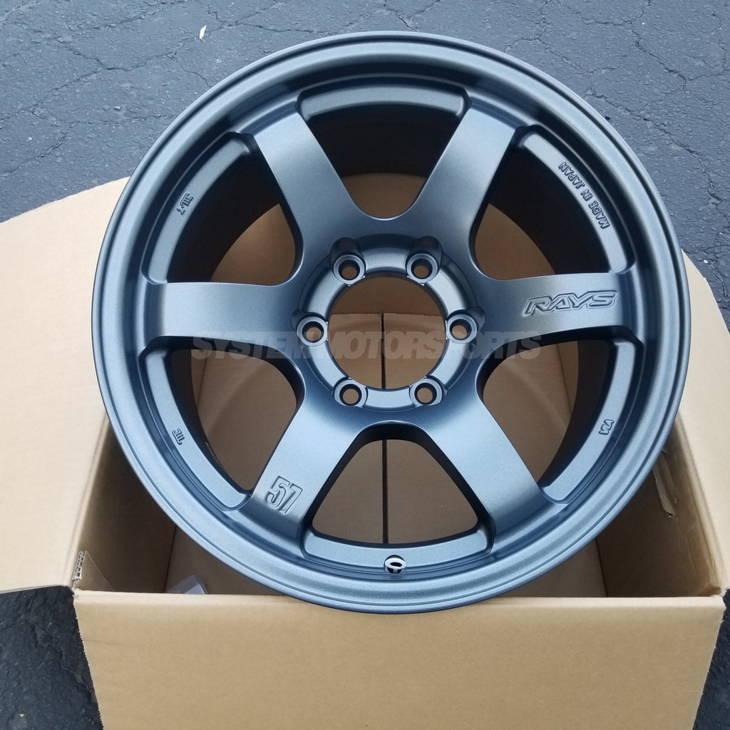 Gram Lights 57DR-X - 17x8.5 / -10 / 6x139.7 - Gun Blue II (Tacoma/4Run ...