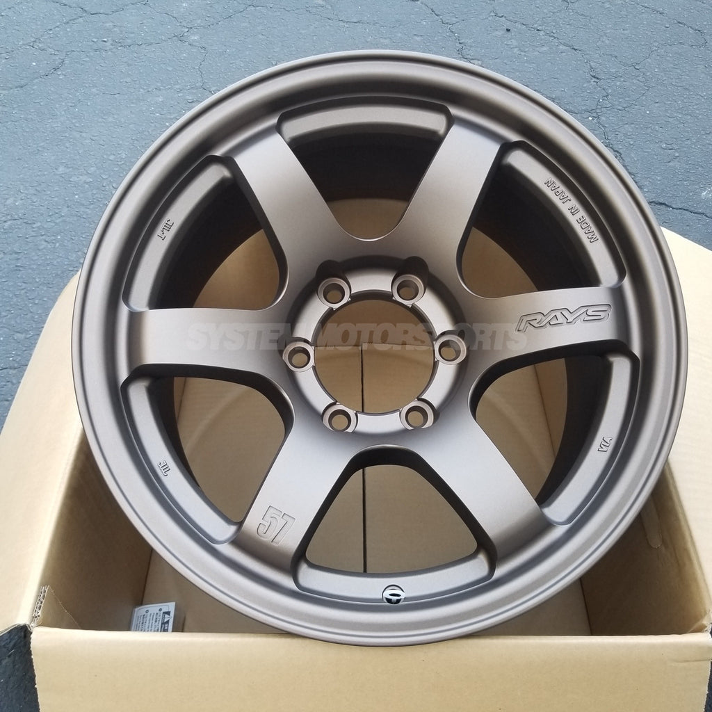 Gram Lights 57DR-X - 17x8.5 / -10 / 6x139.7 - Bronze (Tacoma/4Runner F ...
