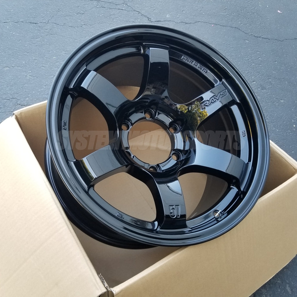 Gram Lights 57DR-X - 17x8.5 / -10 / 6x139.7 - Gloss Black (Tacoma/4Run ...