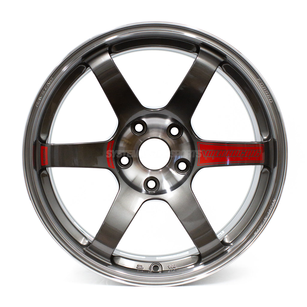 Volk Racing TE37 Saga SL - 18x10 +40 5x114.3 - Pressed Graphite *Set o ...