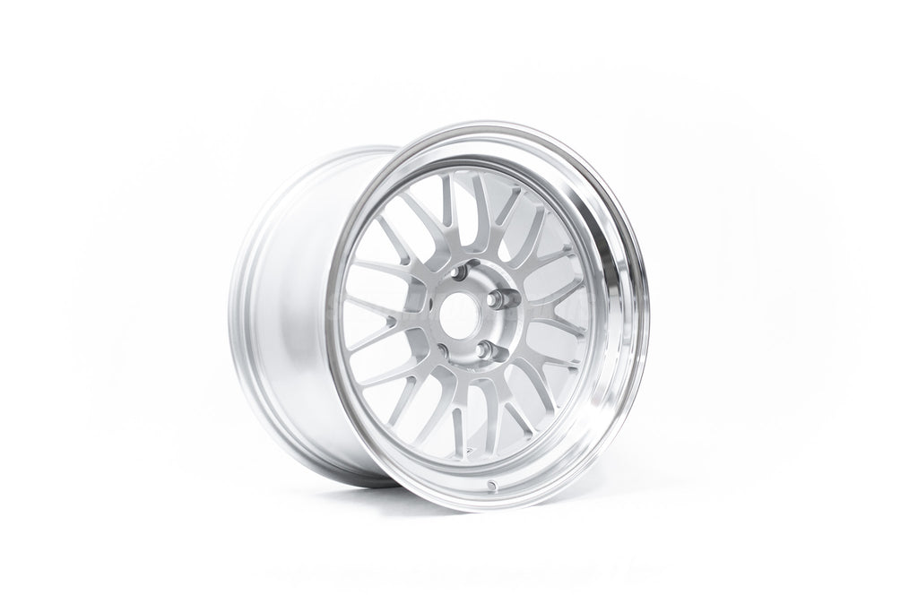 Volk Racing 21A - 18x9.5 / +22 / 5x120 - Silver / Rim DC *Set of 4 ...