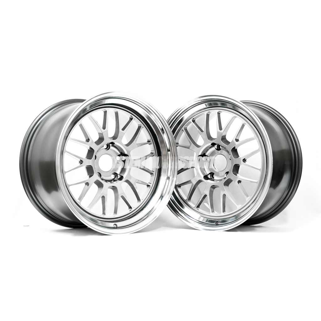 Volk Racing 21A - 18x10.5 / +22 / 5x120 - Silver/Rim DC (BMW E9x M3 Fi ...