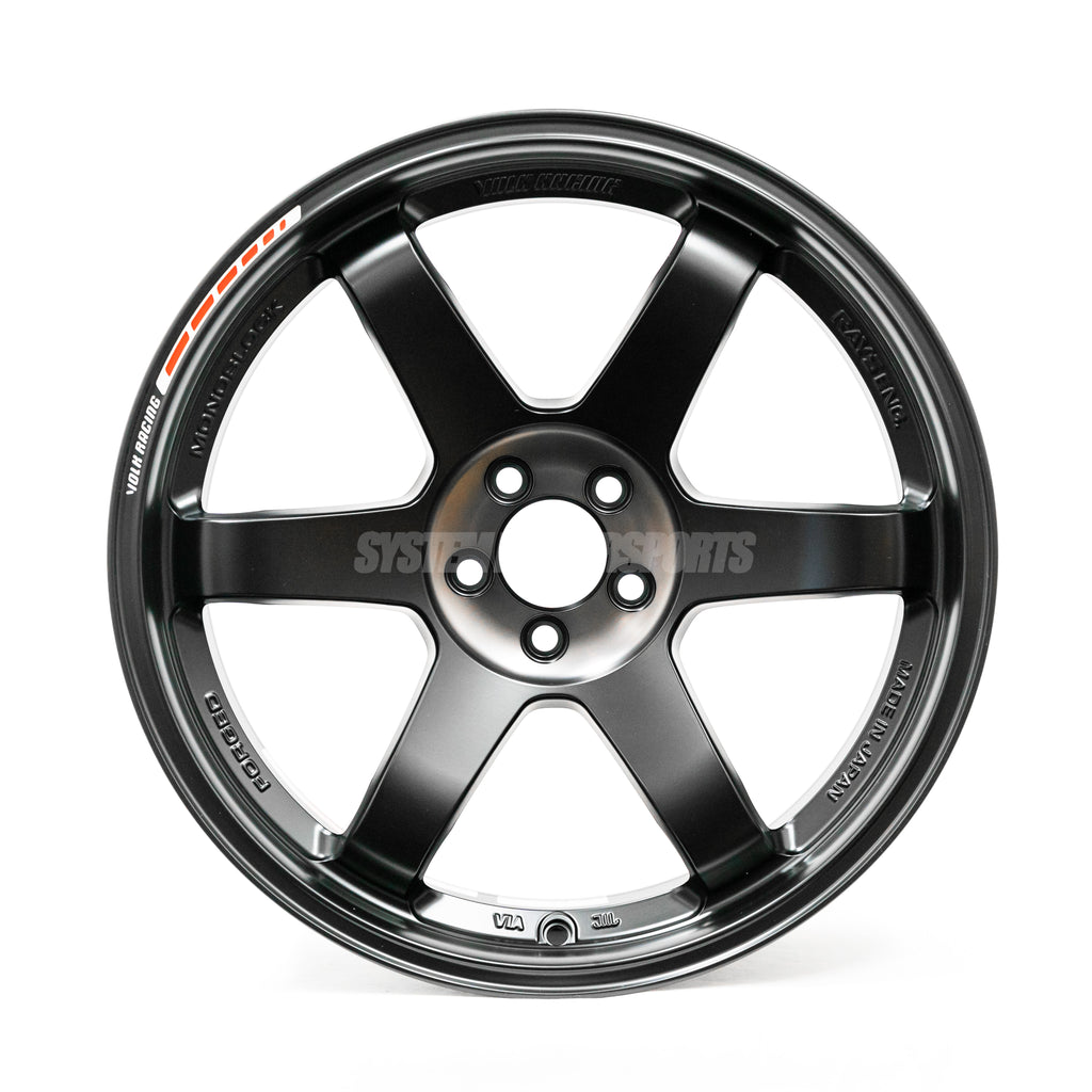 Volk Racing TE37SL Black Edition III - 19" – System Motorsports