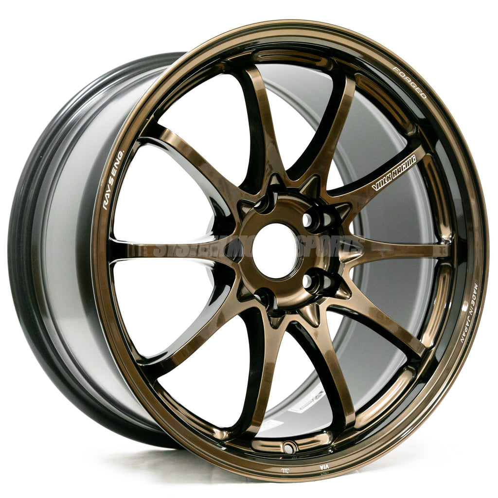Volk Racing CE28N-Plus - 18x9.5 / +38 / 5x114.3 - Shining Bronze Metal ...