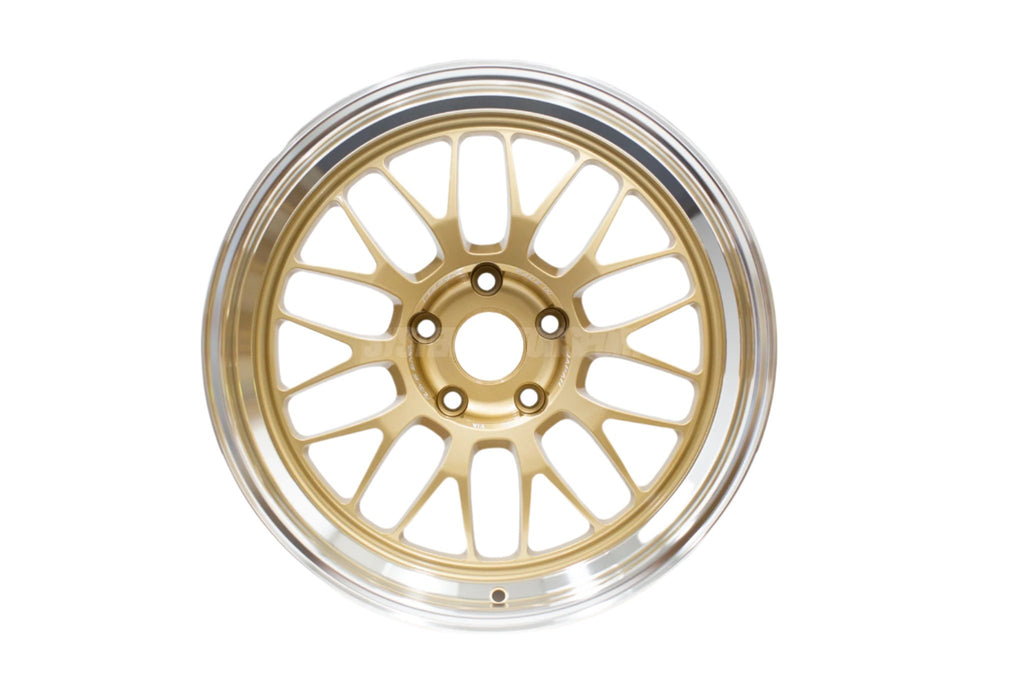 Volk Racing 21A for BMW (5x120) M2 / M3 / M4 - Gold/Rim DC *Set of 4 ...
