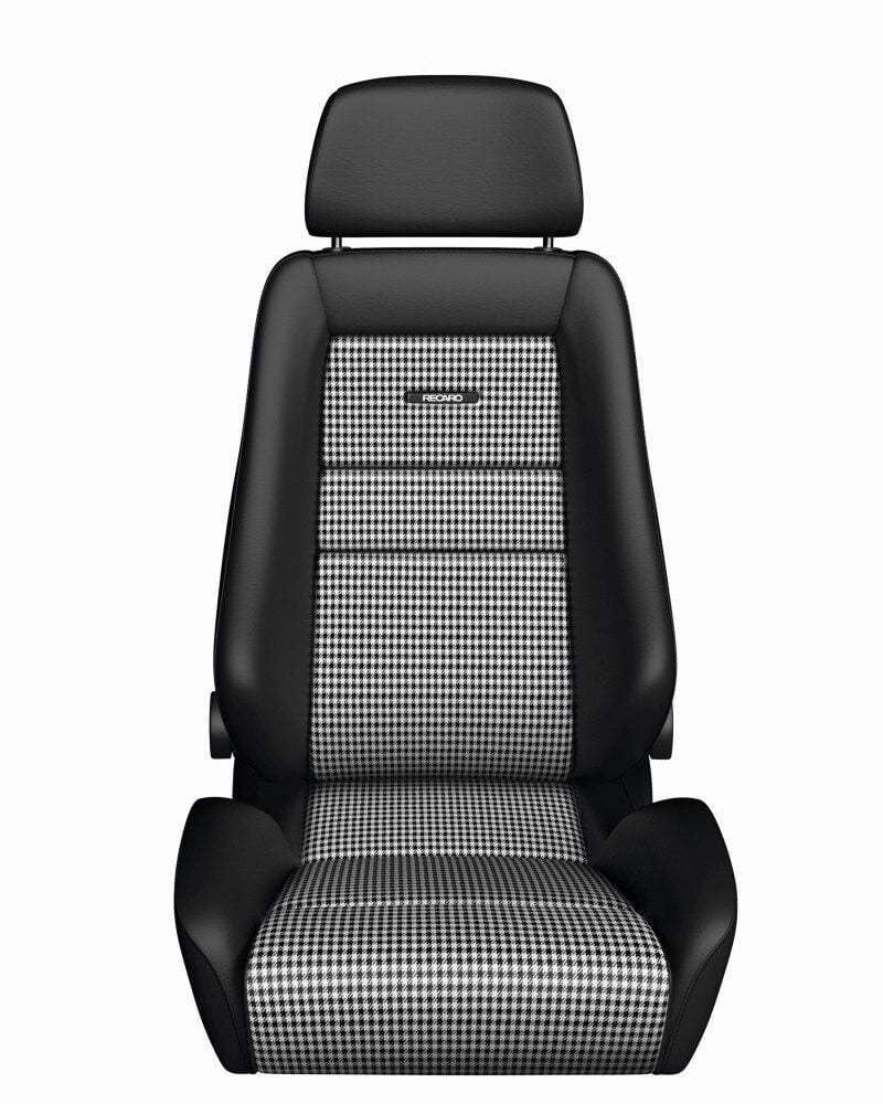 Recaro Classic LX - Black Leather / Pepita Fabric – System Motorsports