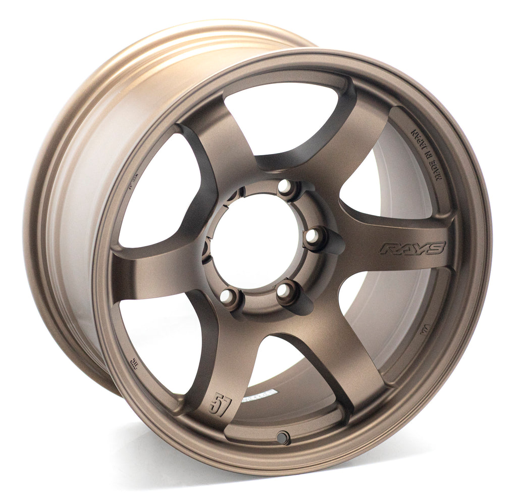 Gram Lights 57DR-X - 18x9 / +0 / 6x139.7 - Bronze (Tacoma/4Runner Fitm ...