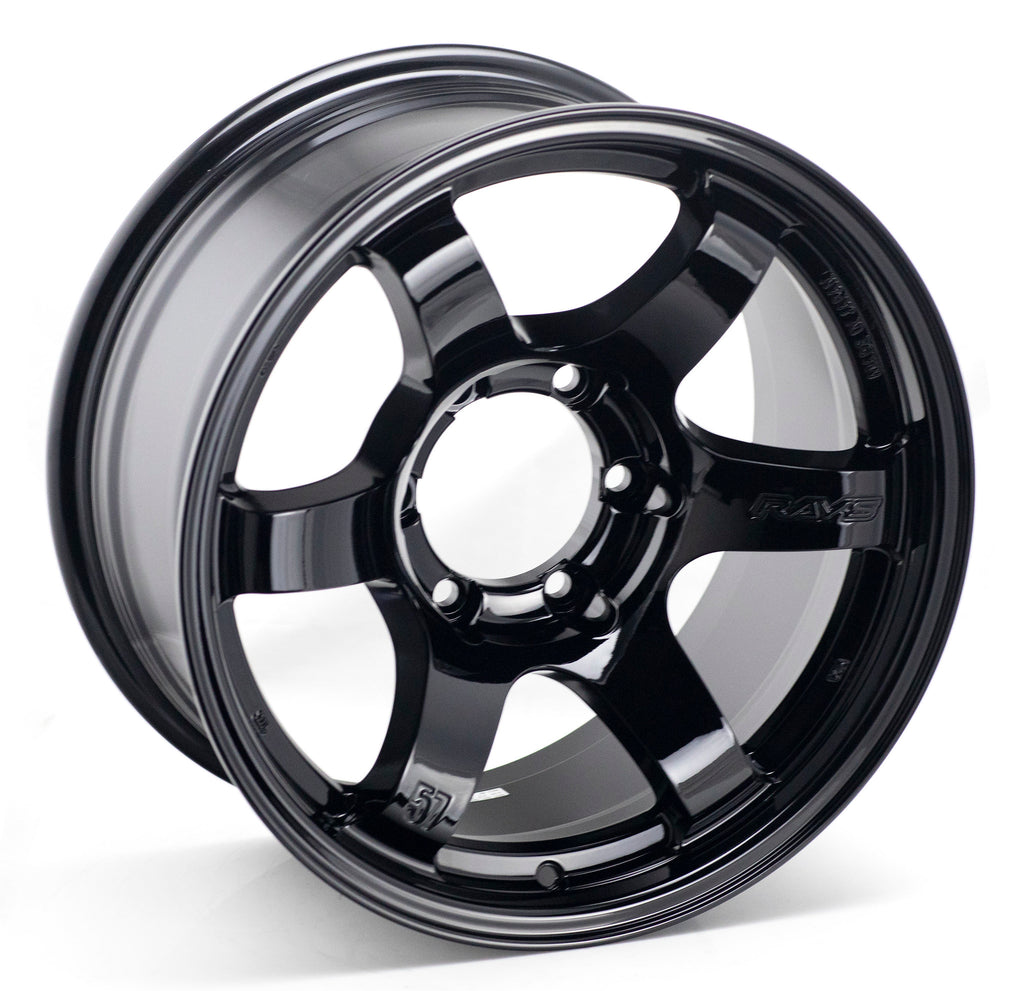Gram Lights 57DR-X - 17x8.5 / -10 / 6x139.7 - Gloss Black (Tacoma/4Run ...