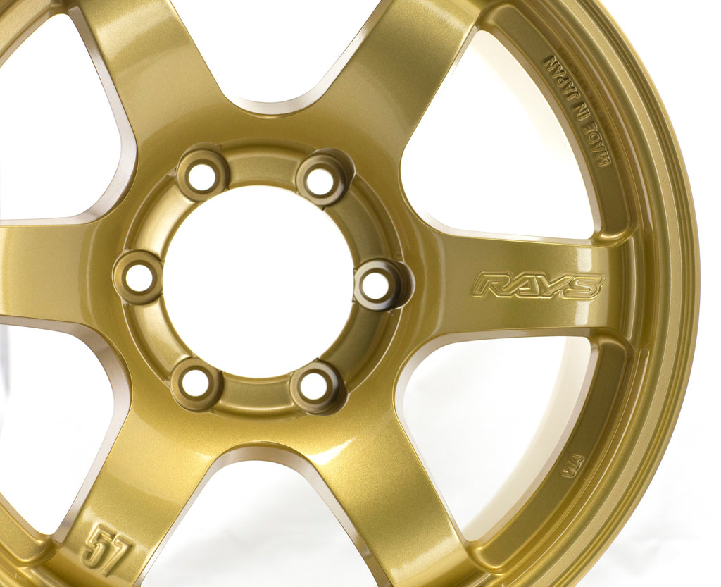 Gram Lights 57DR-X - 17x8.5 / -10 / 6x139.7 - Gold (Tacoma/4Runner Fit ...