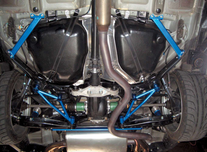 Cusco Power Brace (Rear Lower) - 08-14 Subaru WRX/STI – System Motorsports