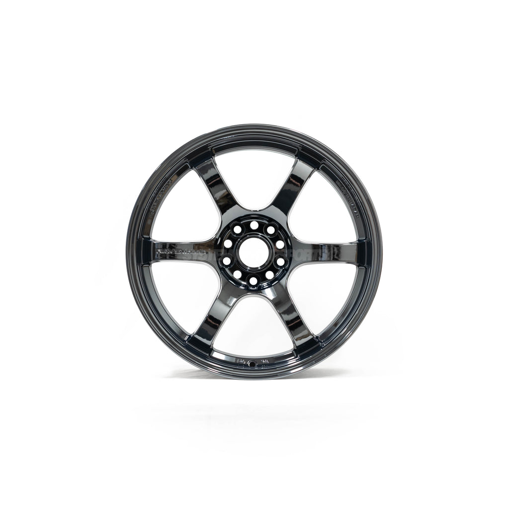 Gram Lights 57DR - 18x9.5 / +38 / 5x120 - Dark Blue Chrome *Set of 4 ...