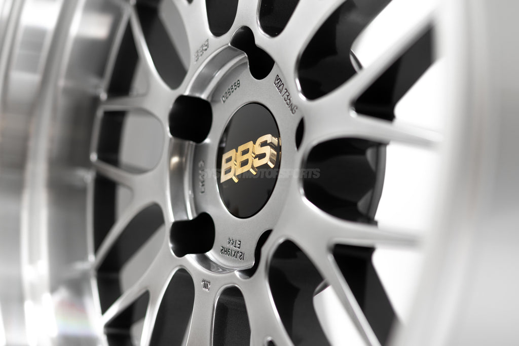 BBS LM - 20x9 / 20x10 / 5x120 - Diamond Black w/ Diamond Cut Rim *Set ...