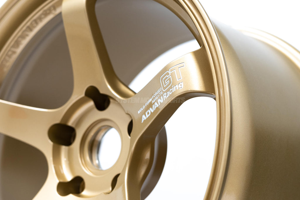 Advan Racing GT for Porsche - 18x9 / 18x12 / 5x130 - Racing Gold Metal ...