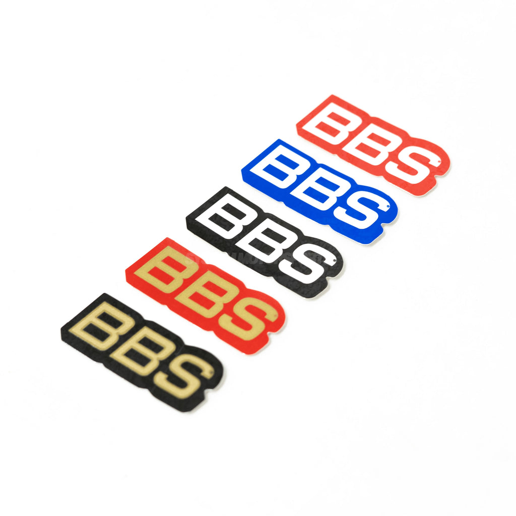 BBS Decal Stickers (4pc) – System Motorsports