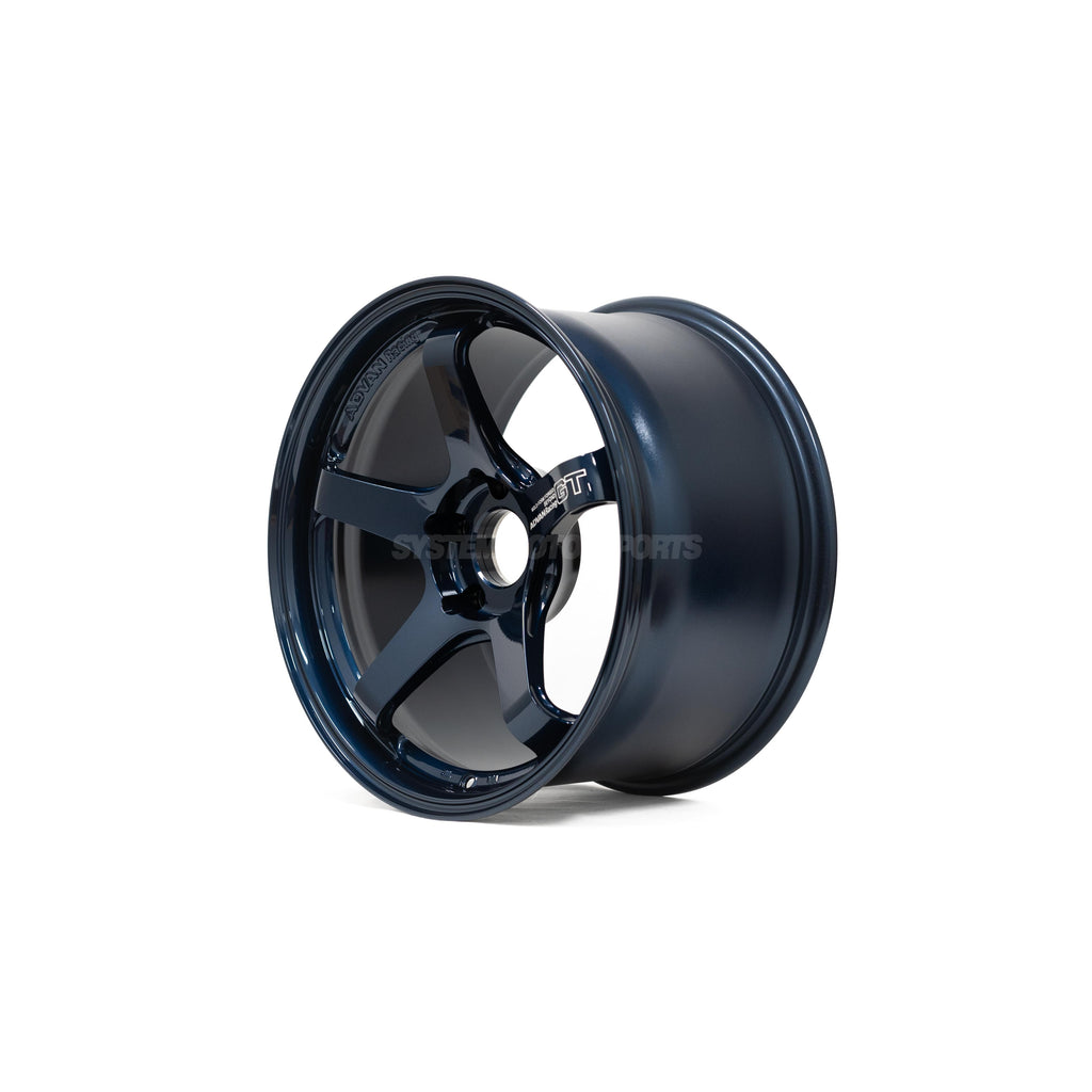 Advan GT Beyond - 18x10 / +25 / 5x120 - Titanium Blue (BMW E46 / E9x M ...