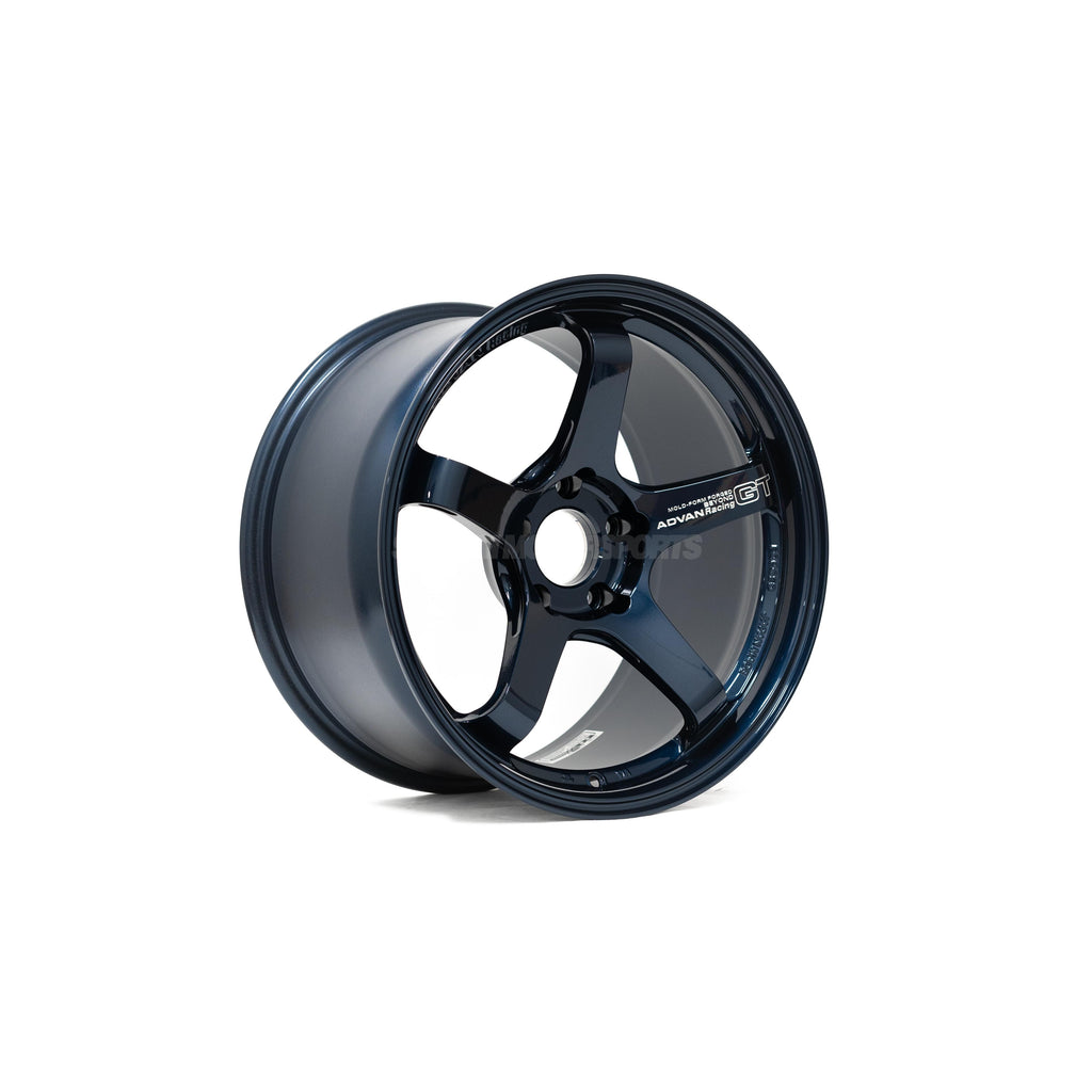 Advan GT Beyond - 18x10 / +25 / 5x120 - Titanium Blue (BMW E46 / E9x M ...