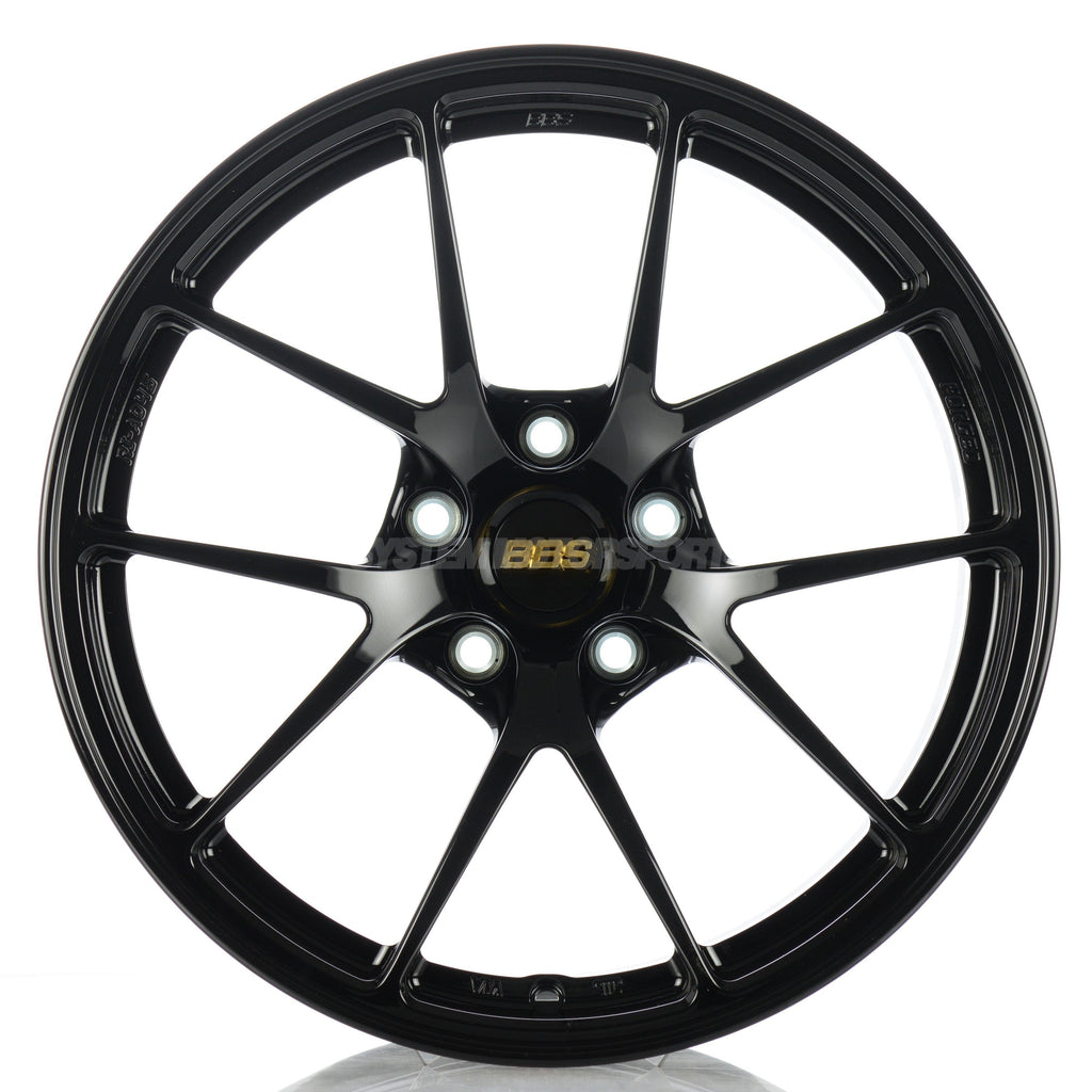 BBS RI-A - 18x10.5 / +22 / 5x120 - Gloss Black (Aggressive E90 M3 / E9 ...