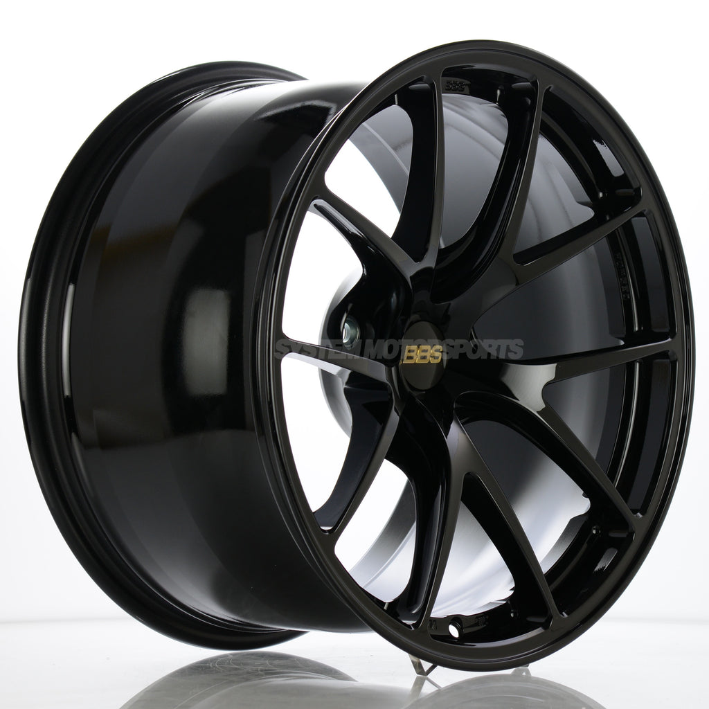 BBS RI-A - 18x9.5 +23 / 18x10.5 +22 / 5x120 - Gloss Black (E46 M3 / E9 – System Motorsports