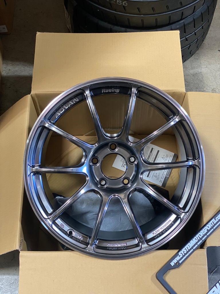 Advan RZII - 18x9.5 +45, 5x114.3 - Hyper Black *Set of 4* – System ...