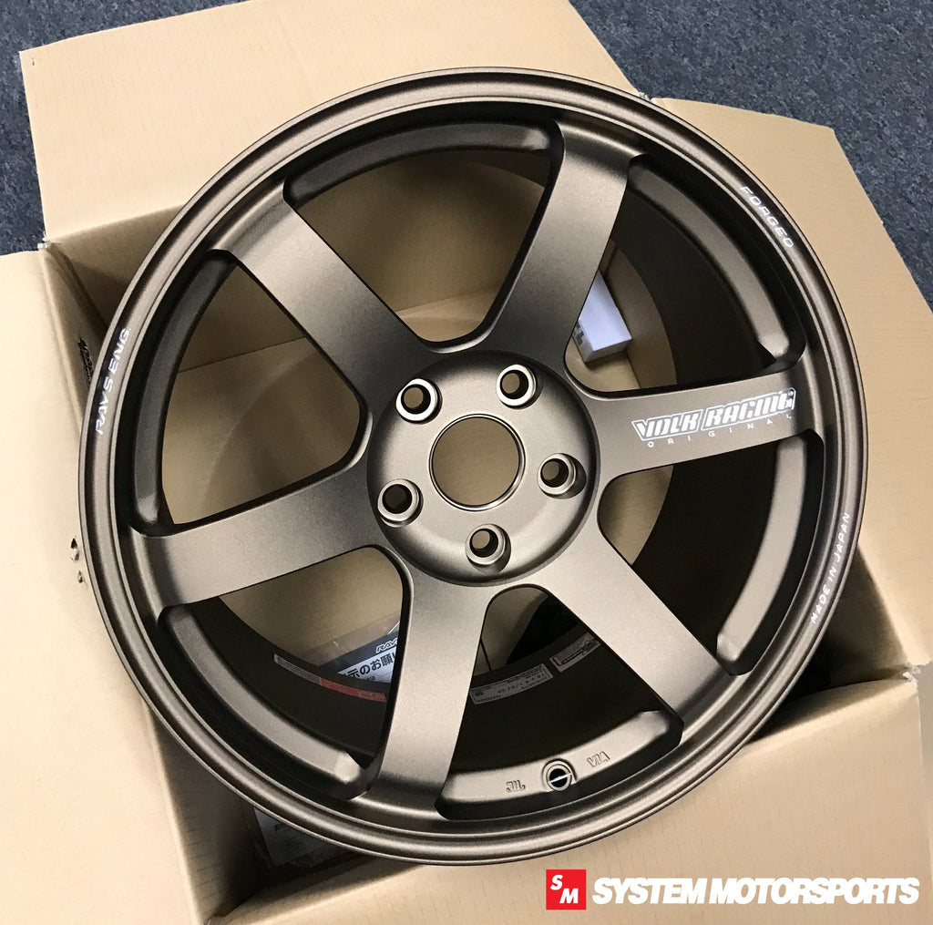 Volk Racing TE37 Saga S-Plus - 18x9.5 / +33 / 5x120 - Bronze Almite *S ...