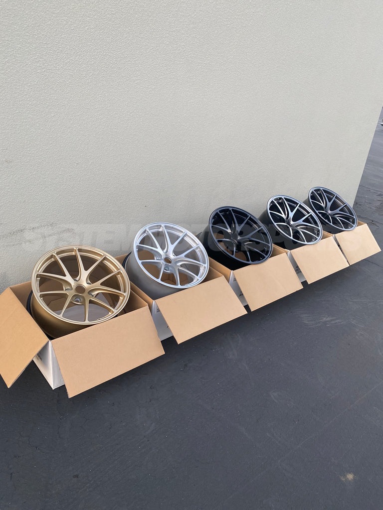 BBS RI-A - 18x9.5 +23 / 18x10.5 +22 / 5x120 - Gloss Black (E46 M3 / E9 – System Motorsports