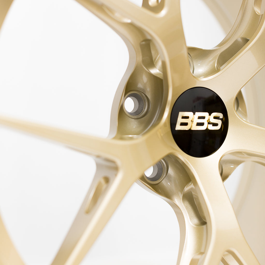 BBS FI-R - 19x9.5 +22 / 19x10.5 +35 / 5x120 Gold *Set of 4* – System Motorsports