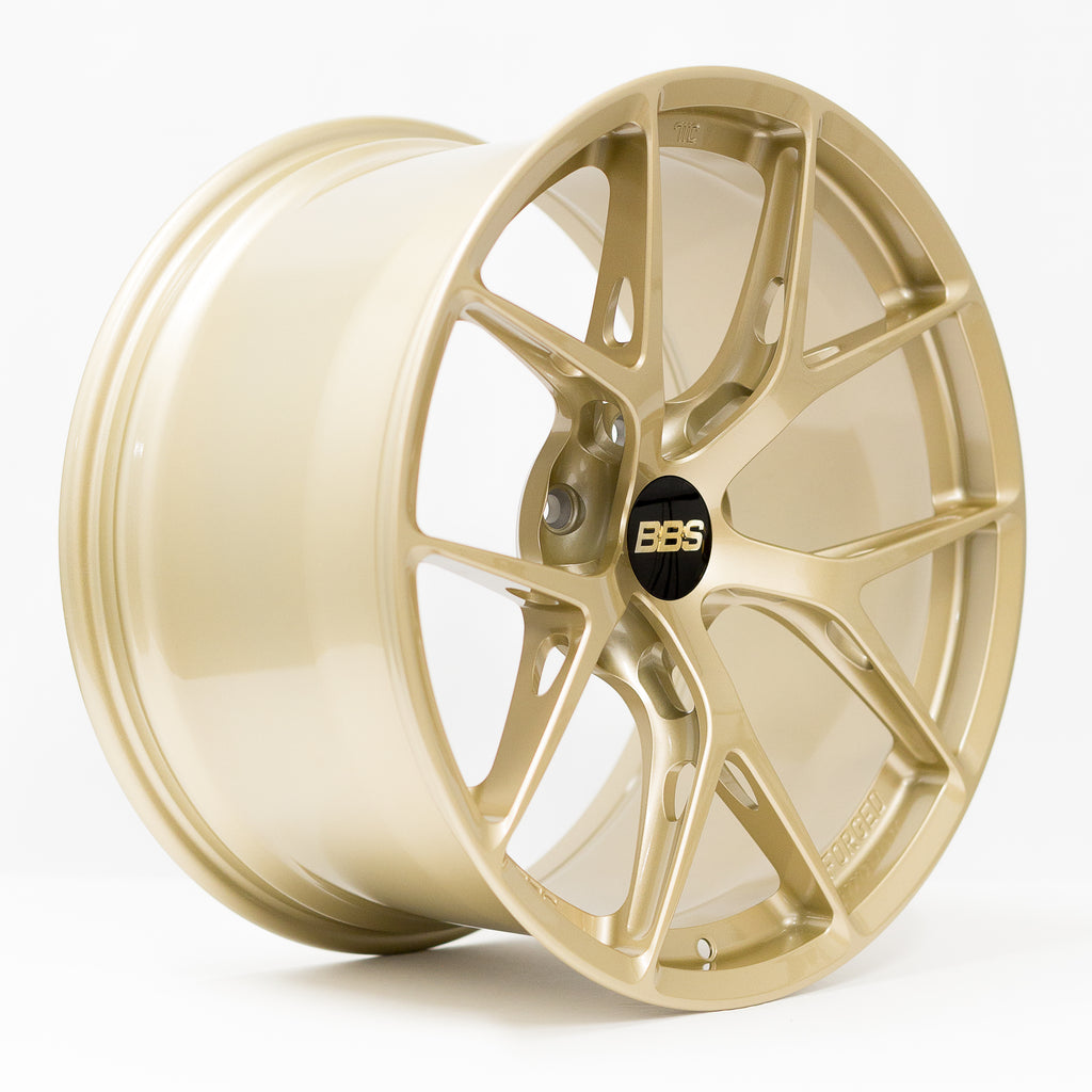 BBS FI-R - 19x9.5 +22 / 19x10.5 +35 / 5x120 Gold *Set of 4* – System Motorsports