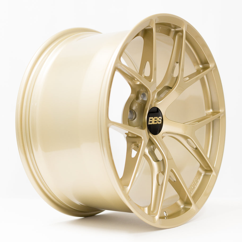 BBS FI-R - 19x9.5 +22 / 19x10.5 +35 / 5x120 Gold *Set of 4* – System Motorsports