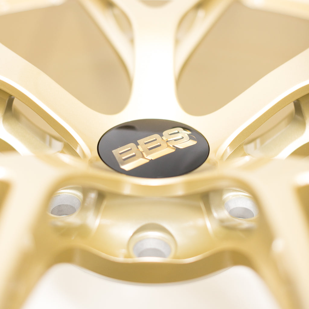 BBS FI-R - 19x9.5 +22 / 19x10.5 +35 / 5x120 Gold *Set of 4* – System Motorsports