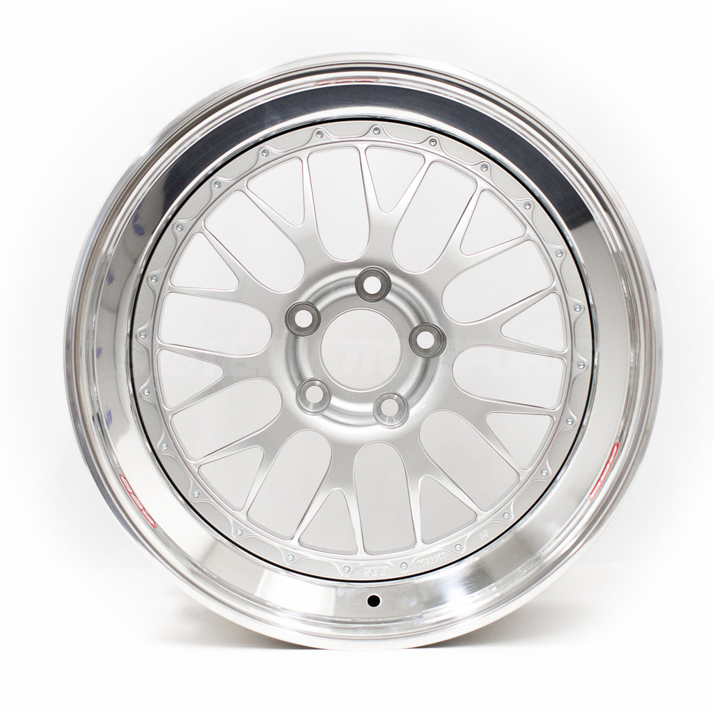 BBS E88 - 18x9.5 / 18x11 / 5x120 (Race Pocket Center) - Silver (E9x M3 ...