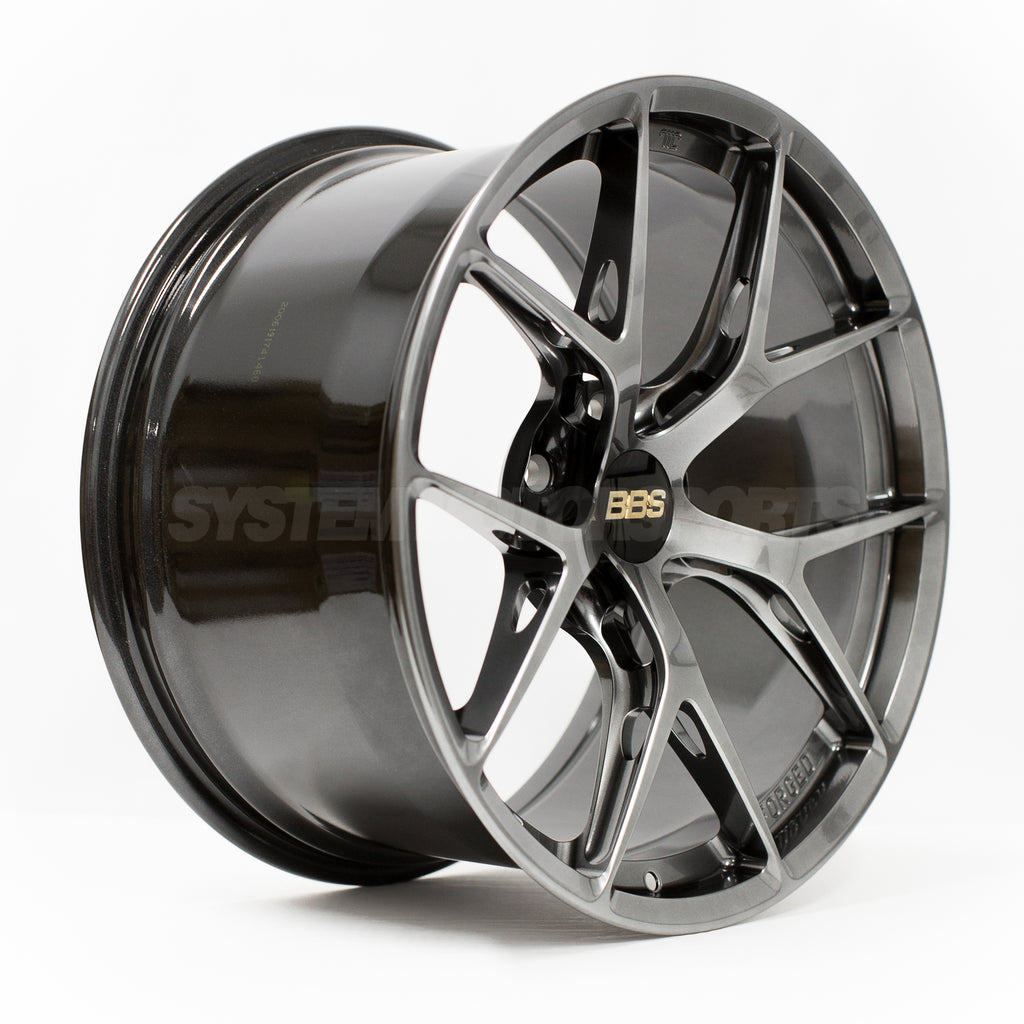 BBS FI-R - 19x9.5 +22 / 19x10.5 +35 / 5x120 Diamond Black *Set of 4* – System Motorsports