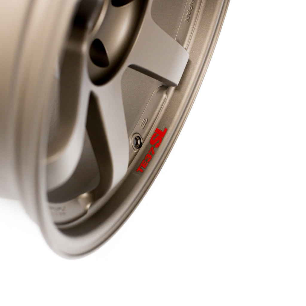 Volk Racing TE37SL - 18x10.5 / +22 / 5x114.3 - Blast Bronze *Set of 4 ...